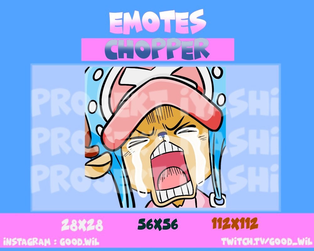 One Piece Emotes for Streaming - Twitch, Discord, Youtube - Etsy