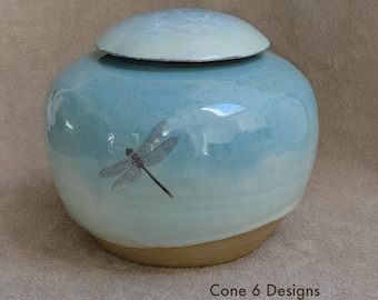 Small Dragonfly Urns - Etsy