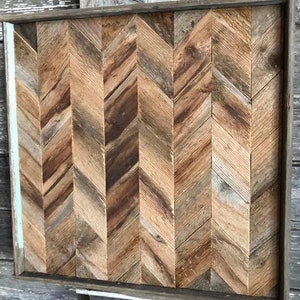 Barnboard Patterned Wood Art Piece - Etsy