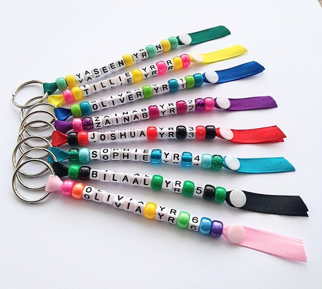 Back to School, Book Bag Name Tag, Lunch Bag Name Label, Bag Charm ...