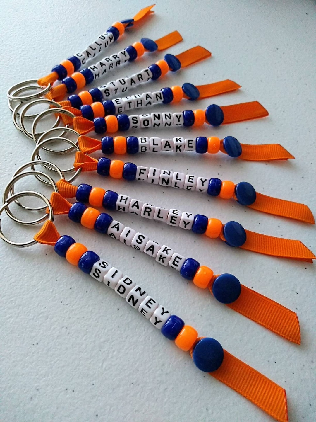 Handmade NERF Gun Themed Keyring. Choose Your Own Colours! Personalised ...