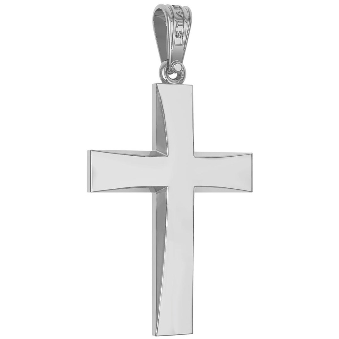Christian Baptism Traditional Rounded Cross - Etsy