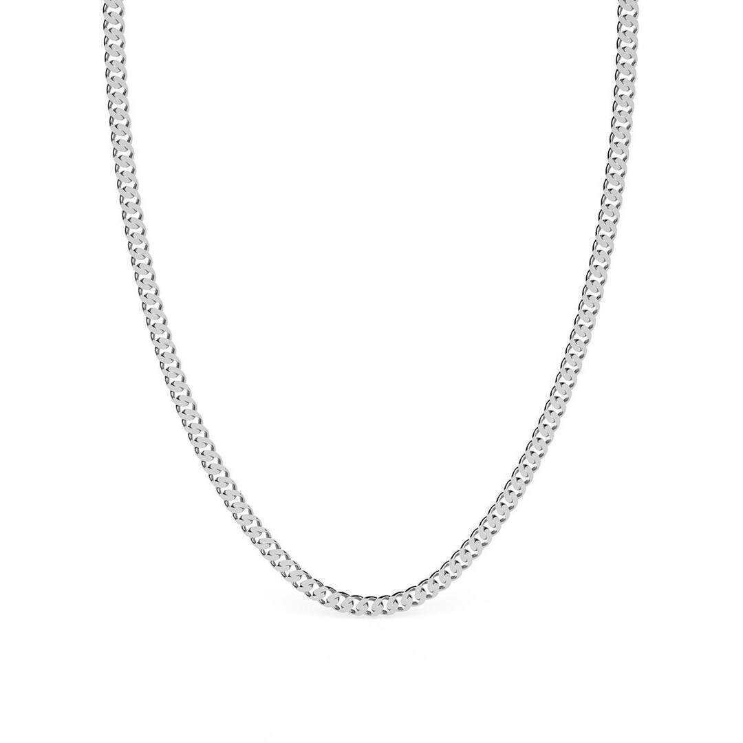 Men's 2mm Curb Chain - Etsy