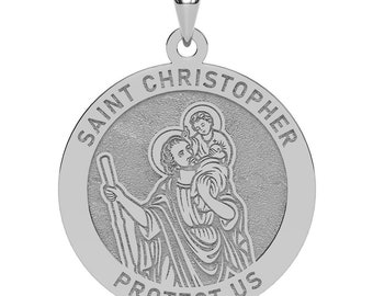 Saint Nathan Round Religious Medal - Etsy