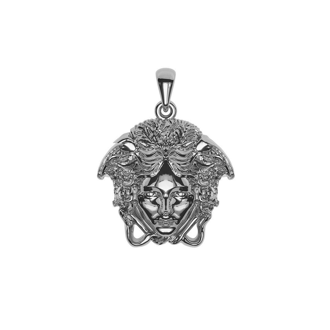 Mini Medusa Head Pendant - Etsy