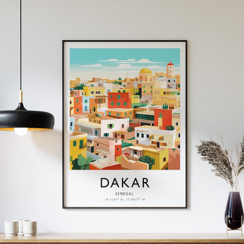 Dakar Poster - Etsy