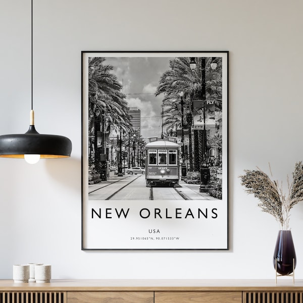 Vintage New Orleans Poster - Etsy