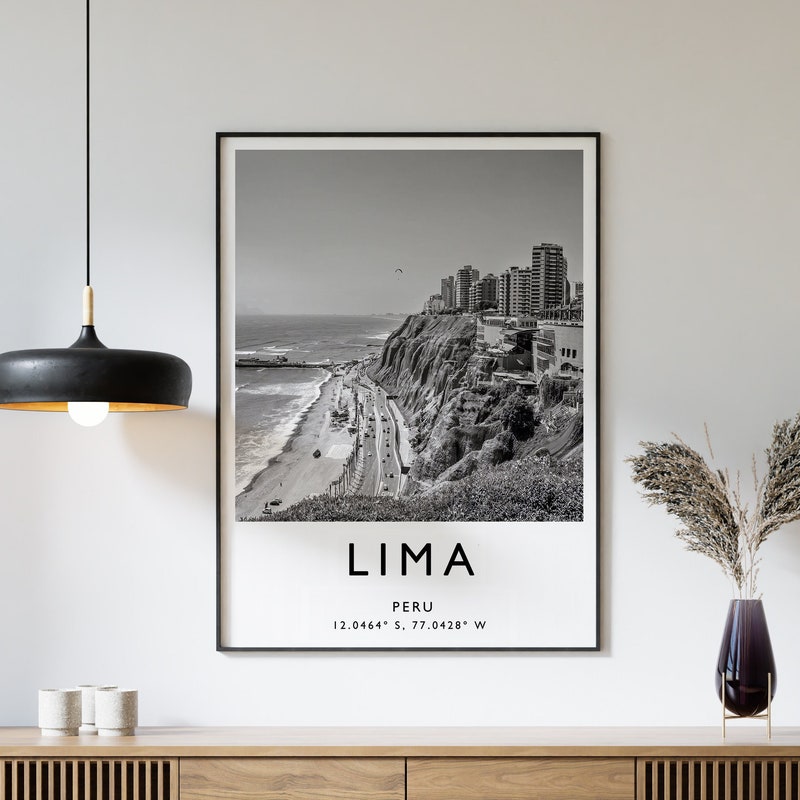 Lima Peru Travel Posters - Etsy UK