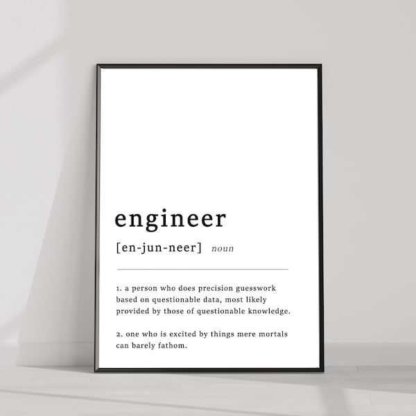 Engineering Wall Art - Etsy