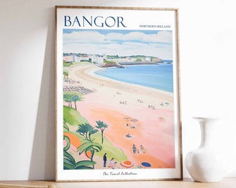 MAUDS Print, Ice Cream Poster, Bangor, County Down, Northern Ireland ...