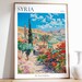 Syria Poster, Syria Travel Print, Syrian Decor, Islamic Art, Tropical ...