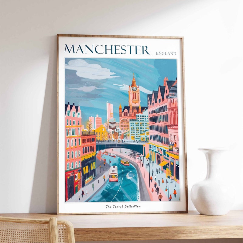 Manchester Print - Etsy UK