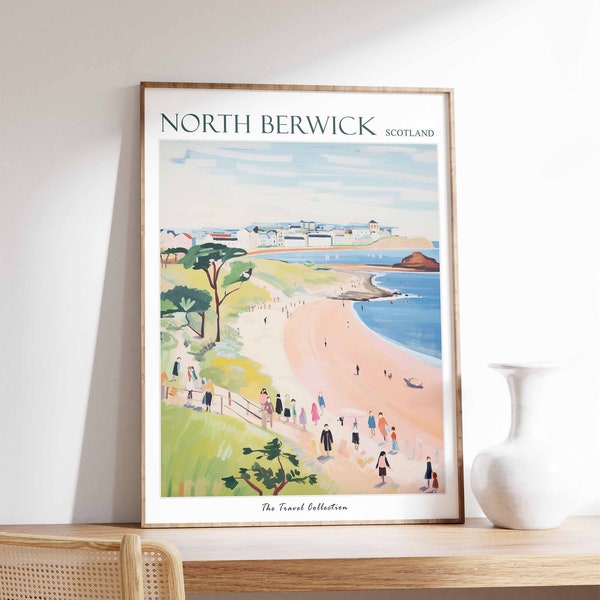 North Berwick Poster - Etsy UK