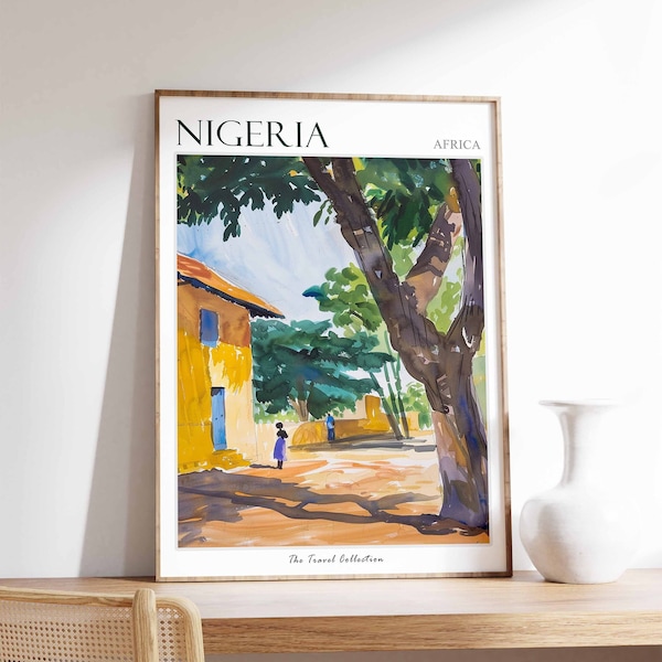 Nigeria Poster - Etsy