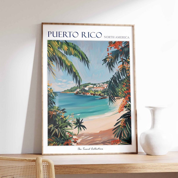 Puerto Rico Poster - Etsy
