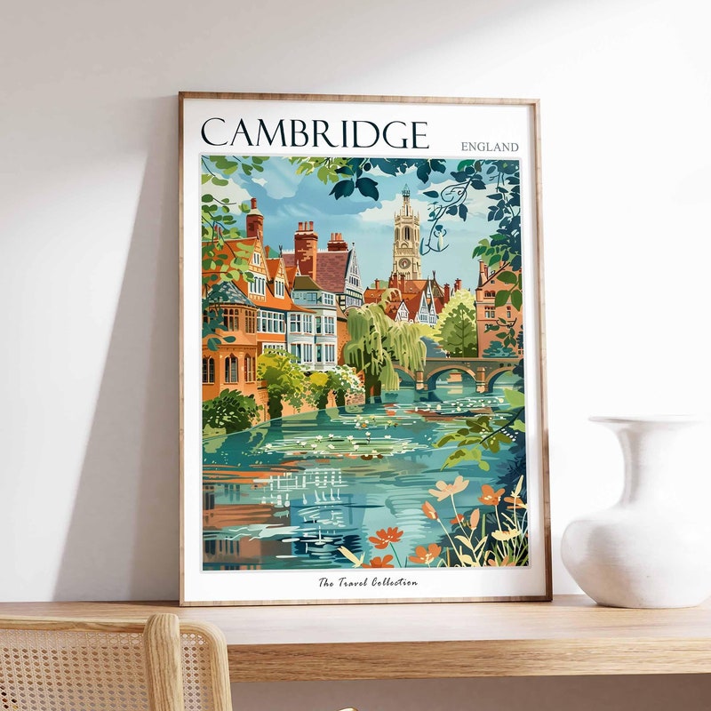Cambridge Poster - Etsy UK