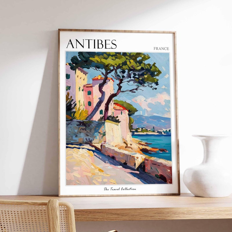 Antibes poster - Etsy France