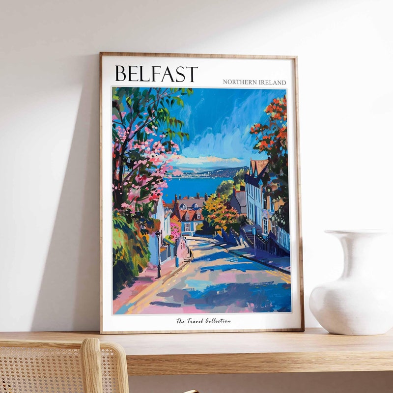 Belfast Poster - Etsy UK