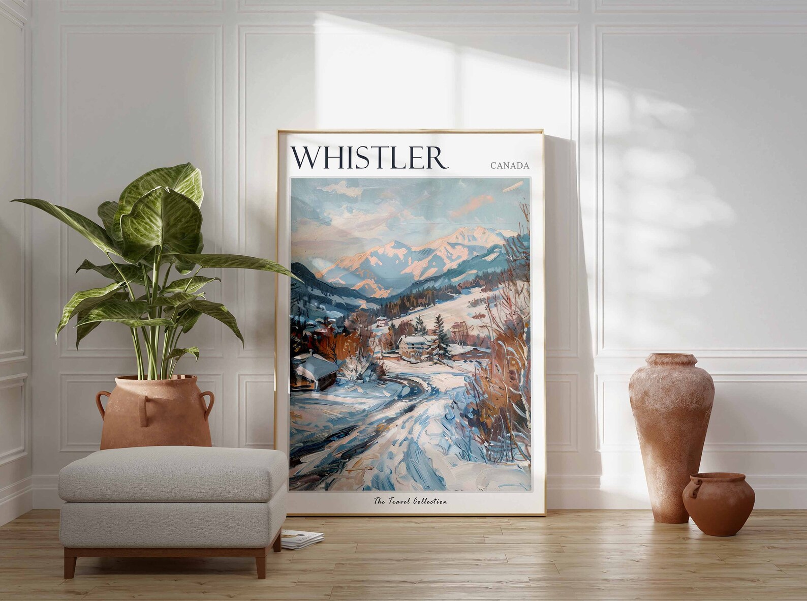 Whistler Poster, Whistler Travel Print, Ski Poster, Landscape Wall Art ...