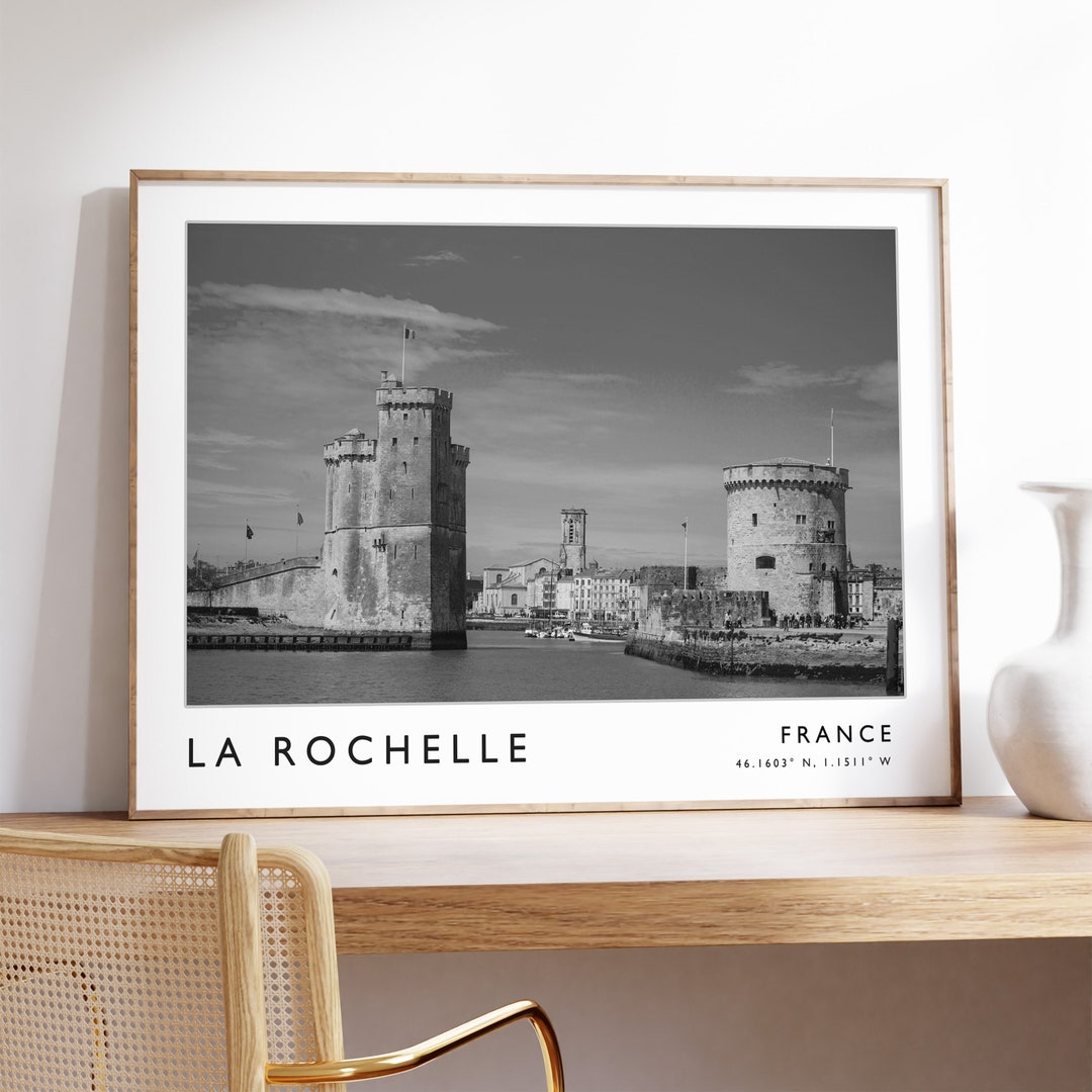 La Rochelle Travel Print, La Rochelle Poster, France Travel Print ...