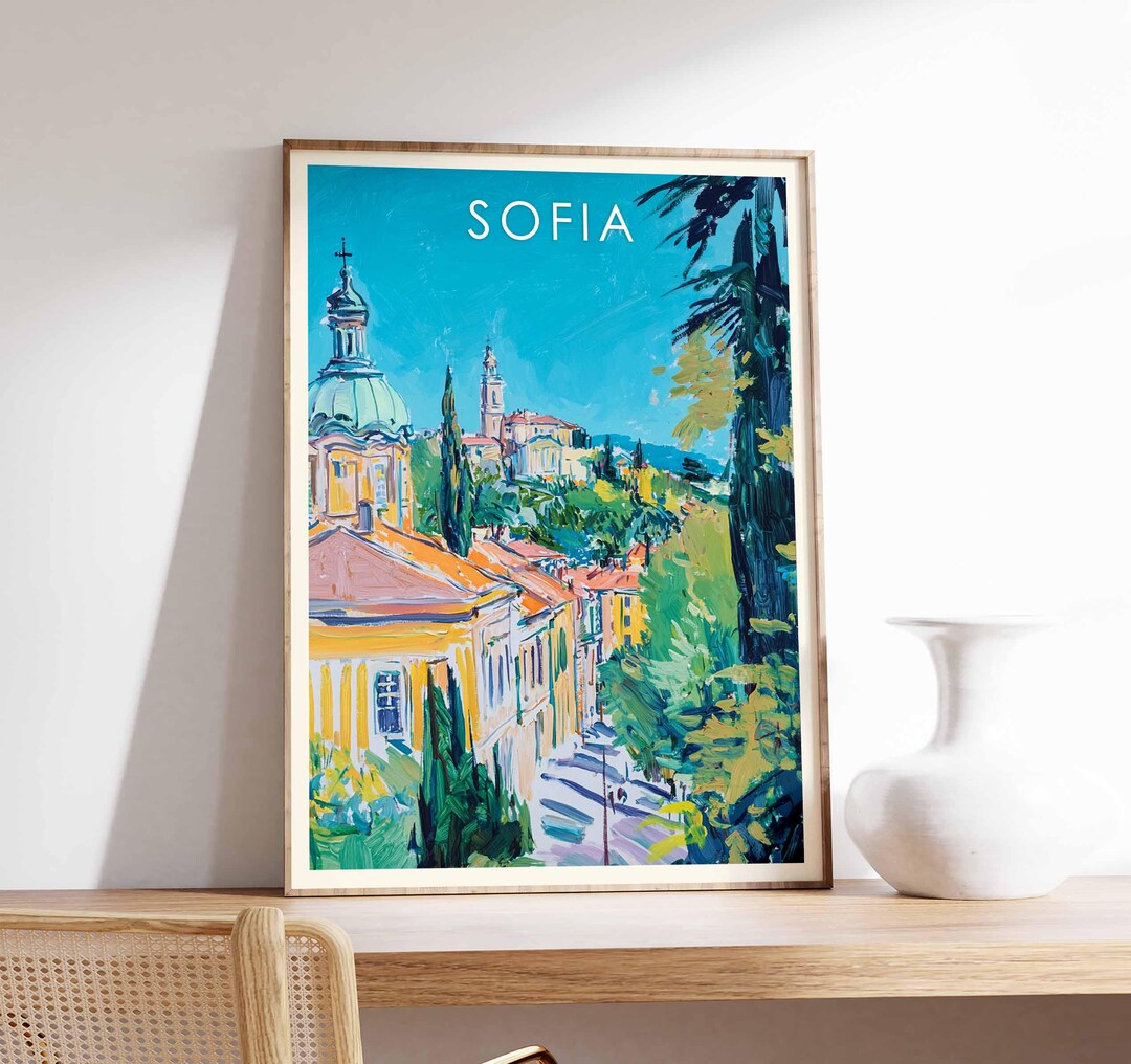 Sofia Poster, Bulgaria Poster, Sofia Wall Art, Sofia Print, Sofia Decor, Sofia Art Print ...