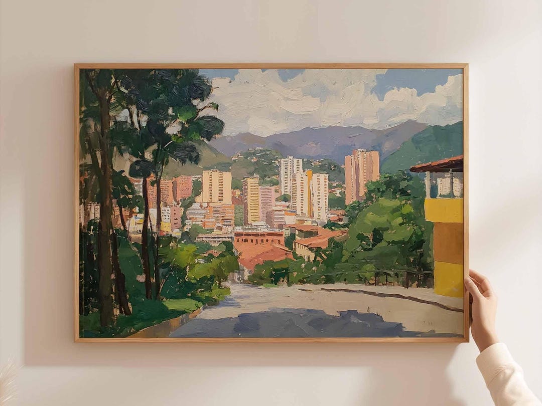 Caracas Venezuela Poster: South America Travel Wall Art - Etsy