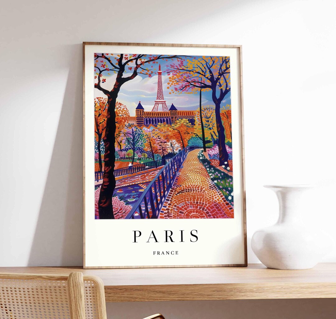Paris Poster, France Poster, Paris Wall Art, Paris Prints, Paris Decor ...