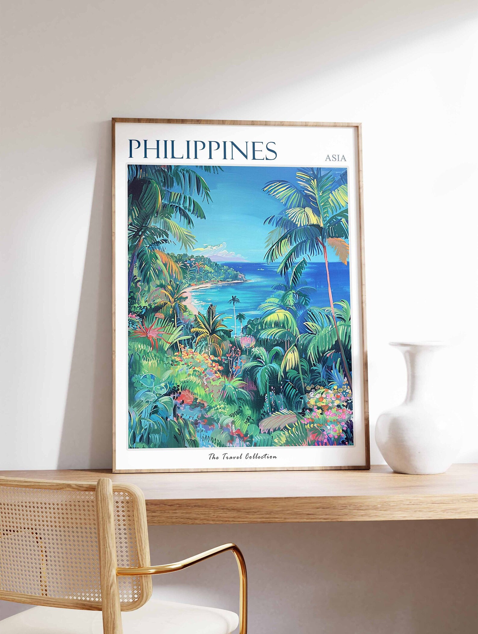 Philippines Poster, Philippinestravel Print, Filipino Decor, Tropical ...