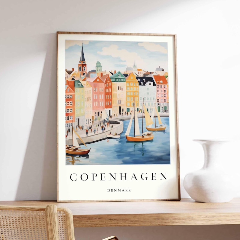 Copenhagen Print A3 - Etsy UK