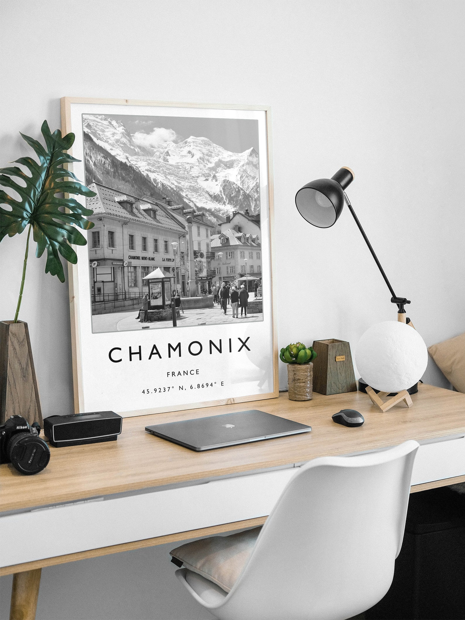 Skiing Travel Poster Chamonix France Ski Print France Travel - Etsy UK