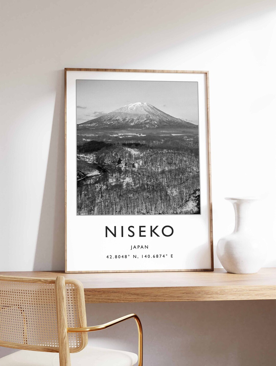 Niseko Ski Poster, Niseko Travel Poster, Japanese Ski Print, Japan ...