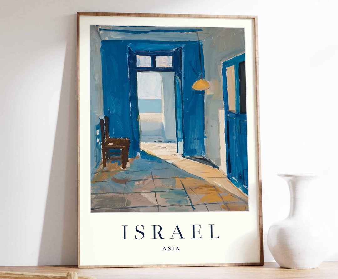 Israel Poster, Israel Travel Print, Asia Wall Art, Asian Travel Print ...