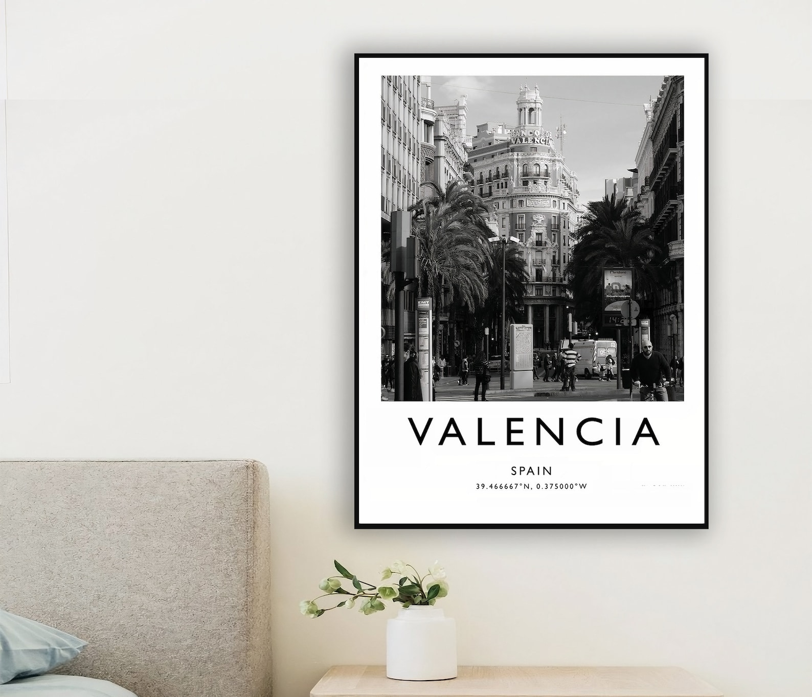 Valencia Travel Print Valencia Travel Poster Spain Print | Etsy