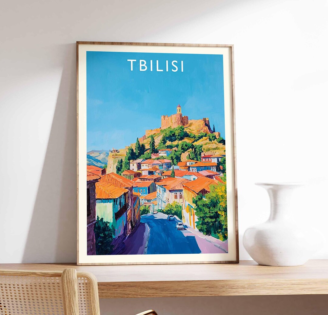 Tbilisi Poster, Georgia Print, Tbilisi Wall Art, Tbilisi Prints ...