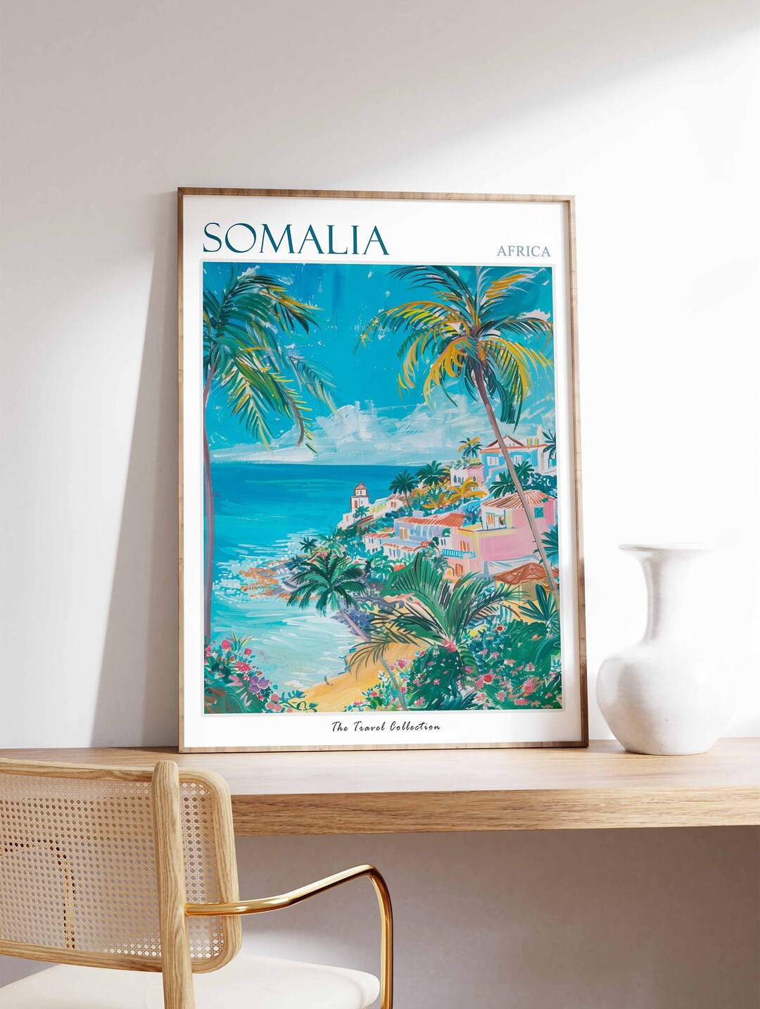 Somalia Poster, Somalia Travel Print, Somalian Travel Poster, African ...