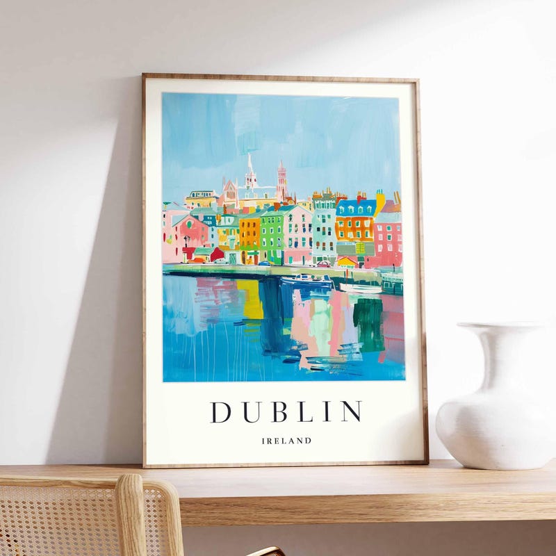 Dublin Poster - Etsy UK