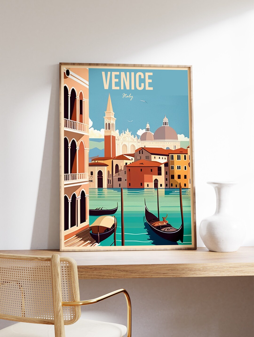 Venice Travel Print, Venice Travel Poster, Italy Travel Wall Art ...
