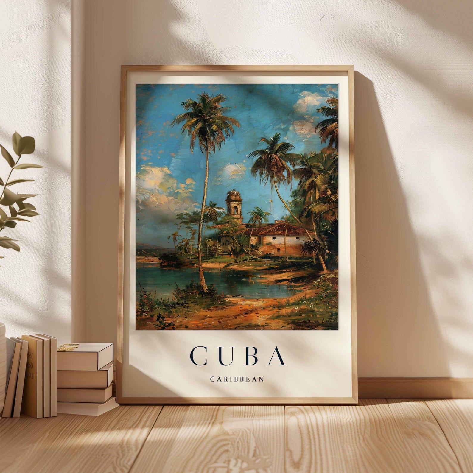 Vintage Cuba Travel Poster: Classic Cars & Caribbean Charm - Etsy