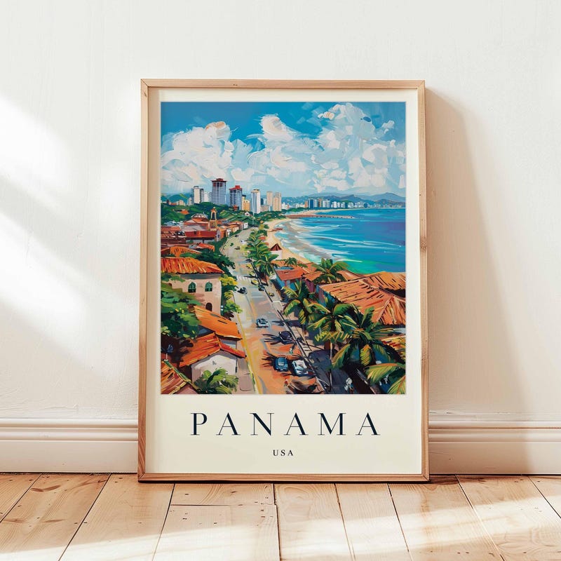 Panama Poster - Etsy UK