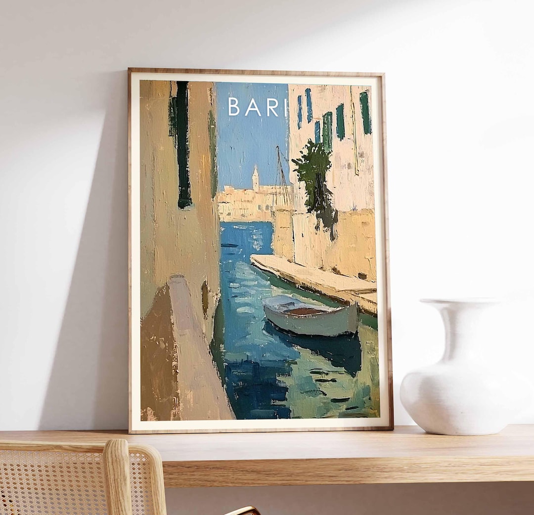 Bari Poster, Italy Poster, Bari Print, Italian Wall Art, Bari Wall Art ...
