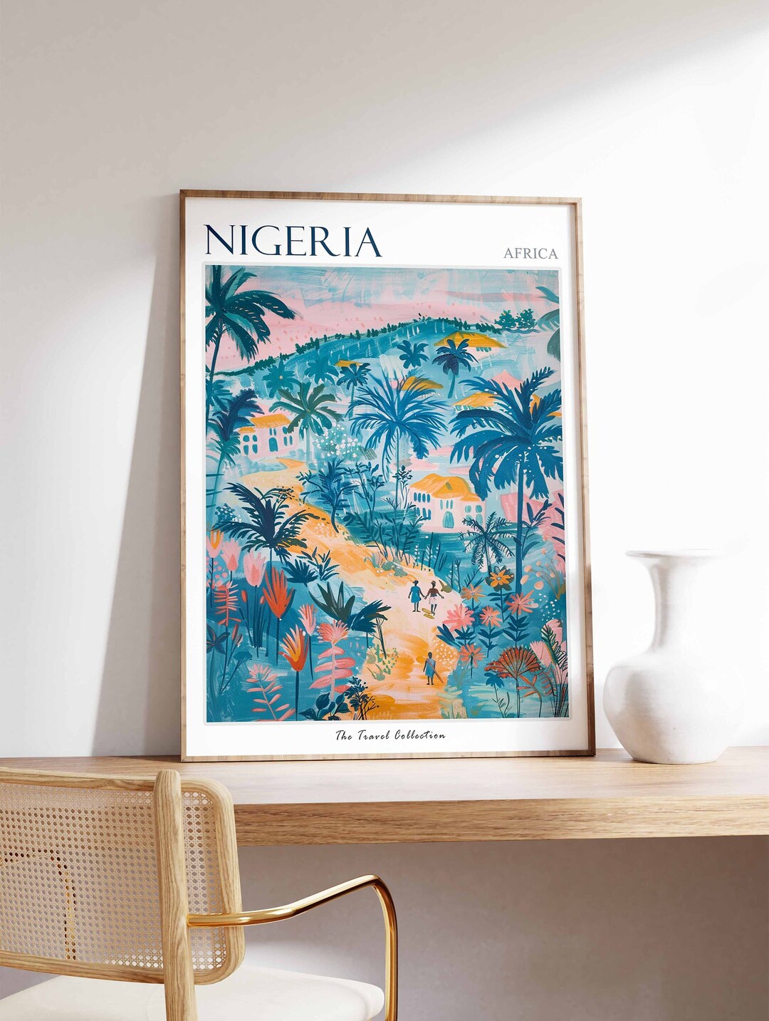 Nigeria Poster, Nigeria Travel Print, Nigerian Travel Poster, African ...