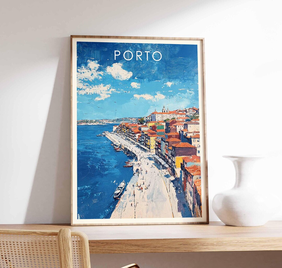 Porto Poster, Portugal Poster, Porto Prints, Porto Wall Art, Porto ...