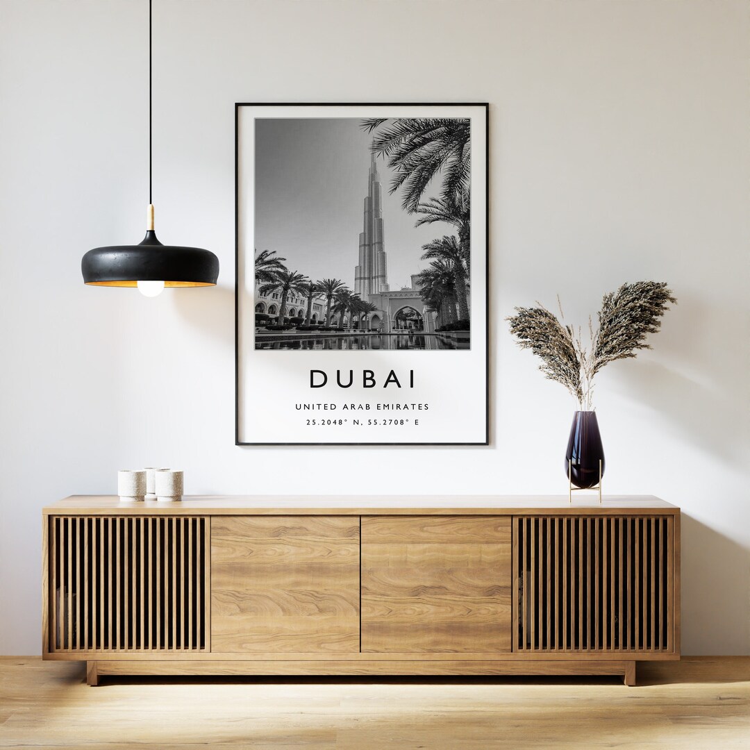 Dubai Travel Print, Dubai Travel Poster, UAE Travel Print, UAE Travel ...