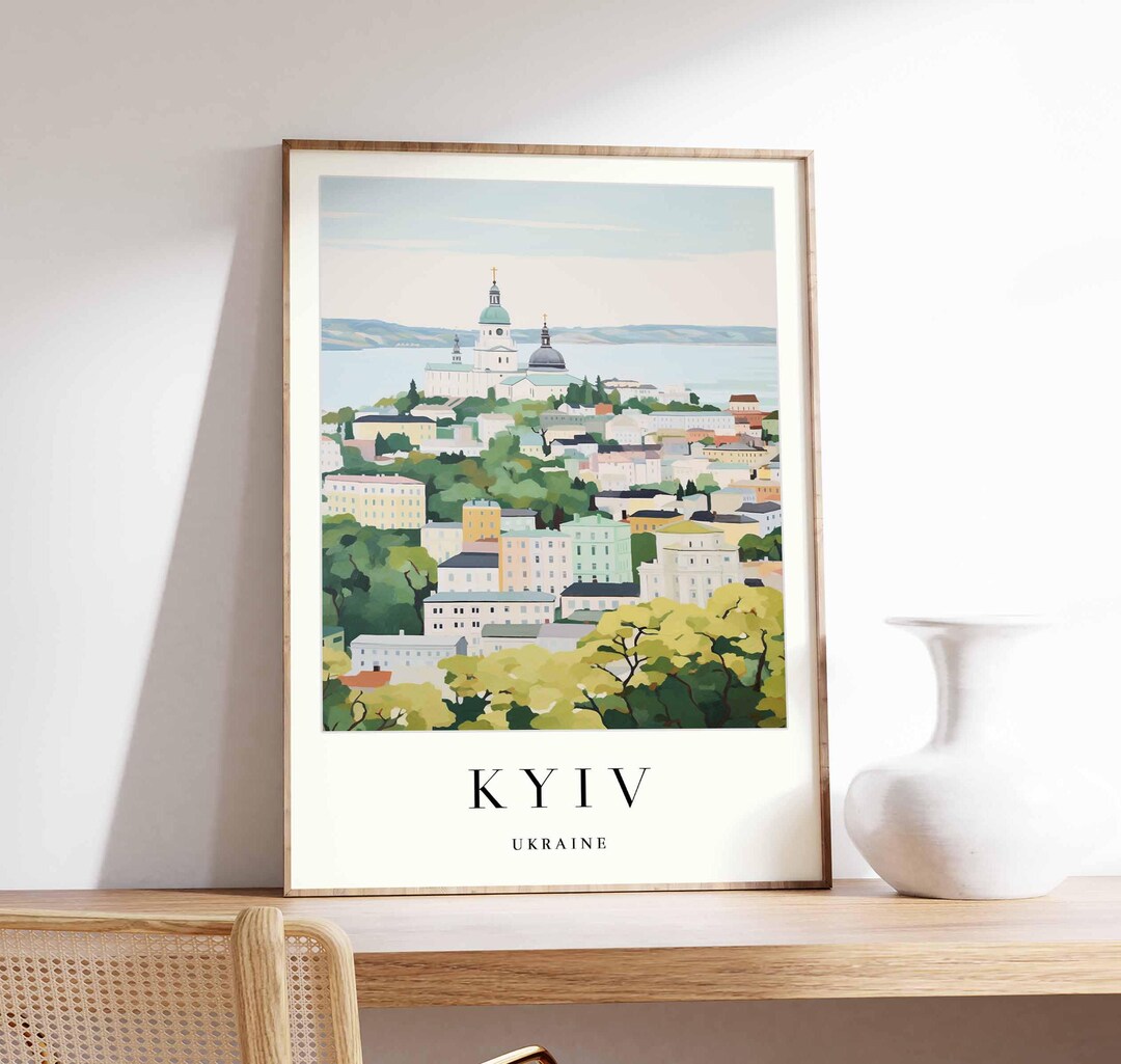 Kyiv Poster, Ukraine Poster, Kyiv Wall Art, Kyiv Prints, Ukraine Wall ...