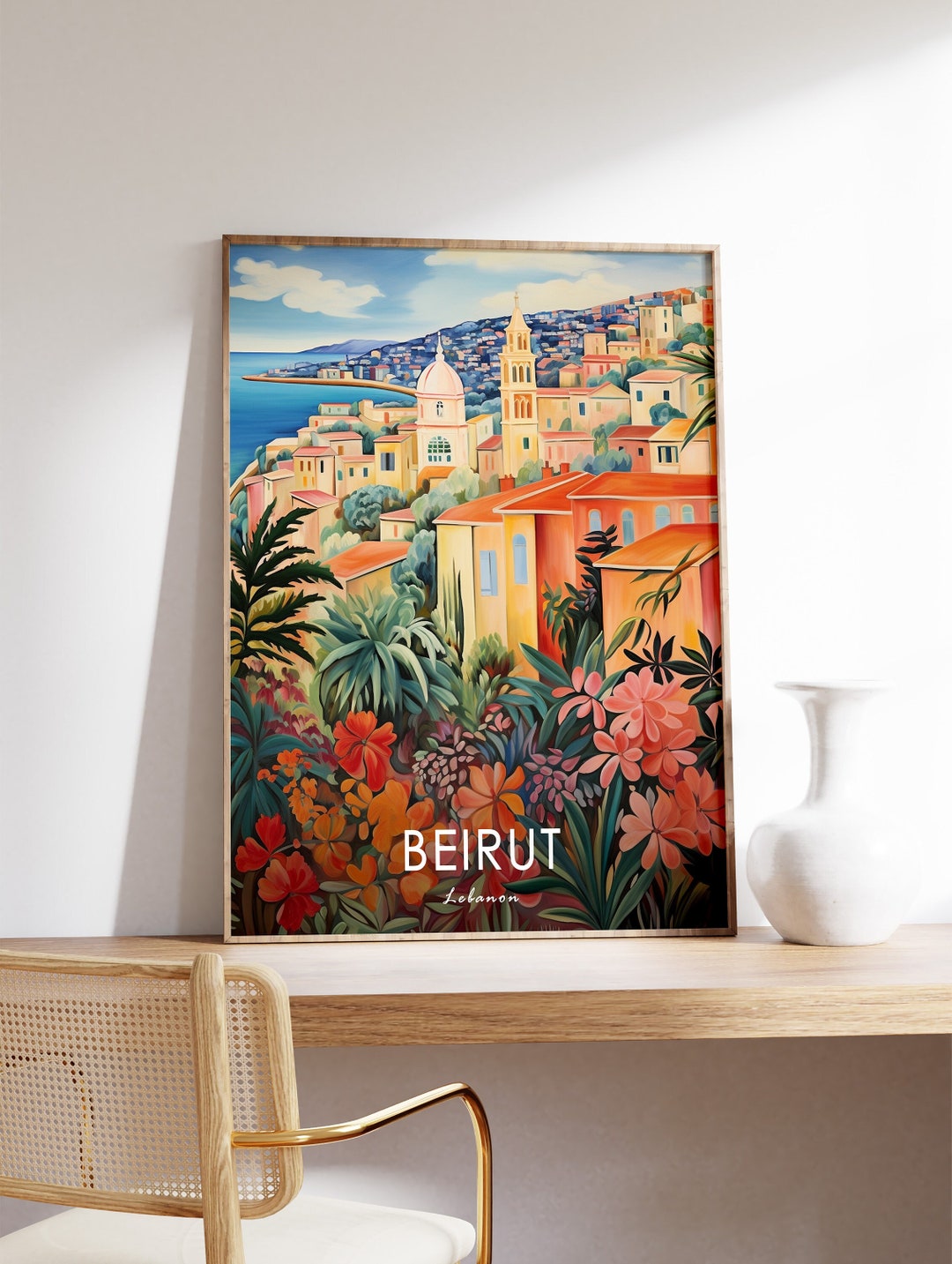 Beirut Poster, Beirut Travel Print, Lebanon Poster, Lebanon Print ...