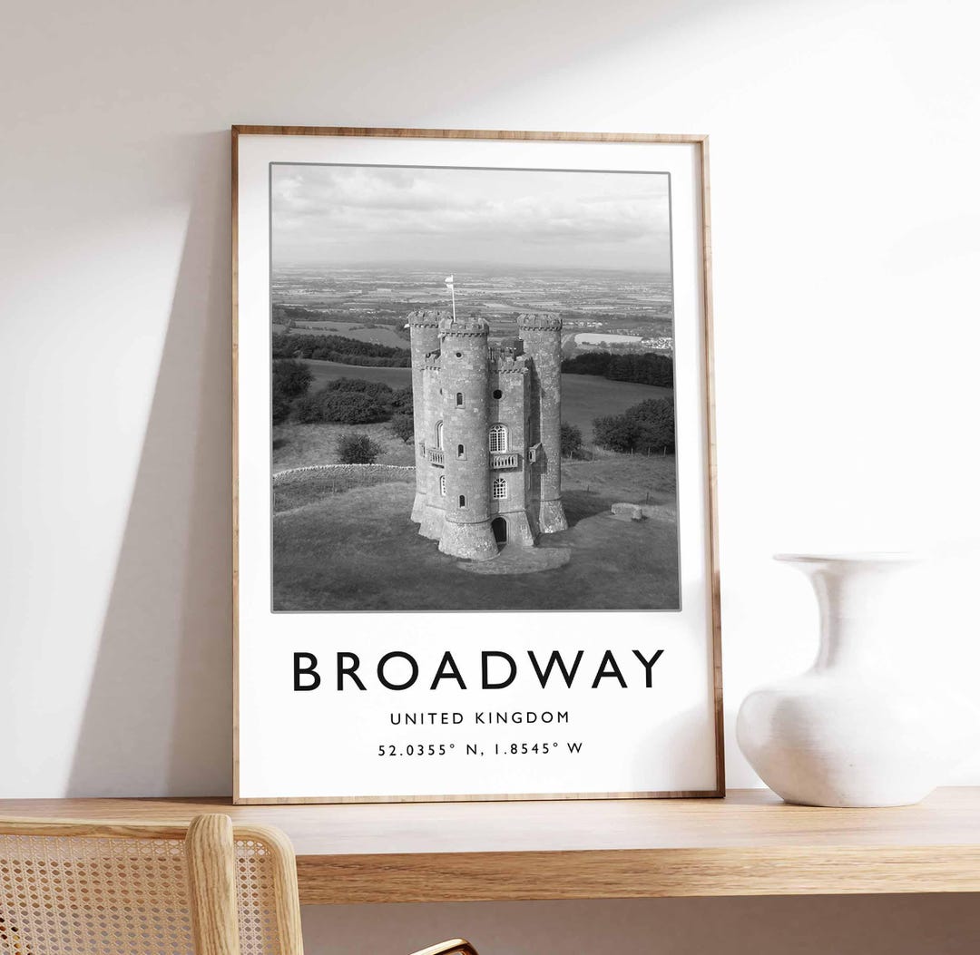 Broadway Poster, Broadway Print, Broadway Wall Art, Broadway Village ...