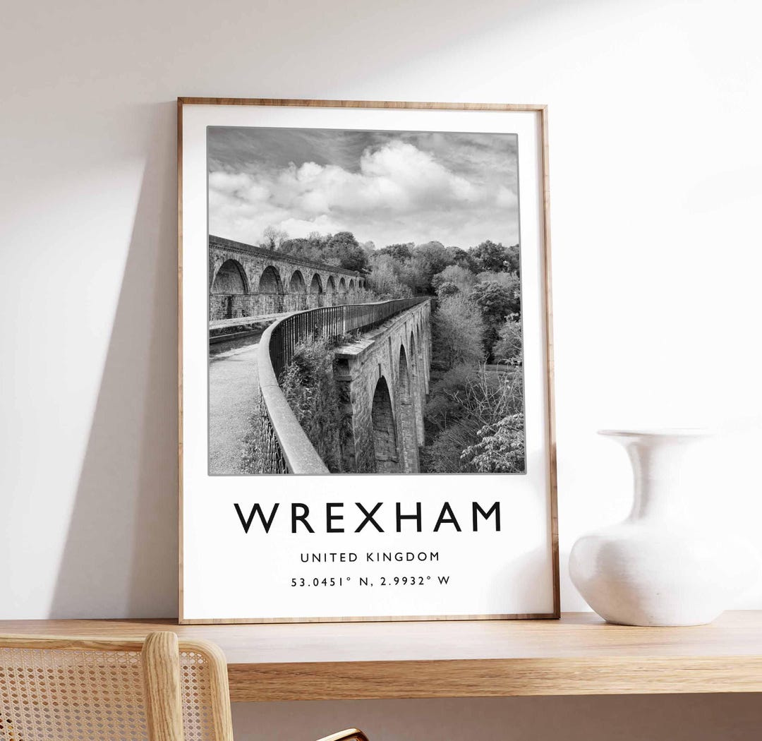 Wrexham Cathedral Poster: Historic Wales Landmark Art - Etsy UK