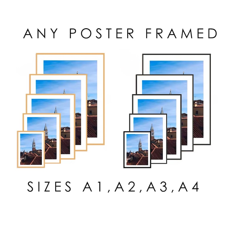 Wooden A1 Frames - Etsy
