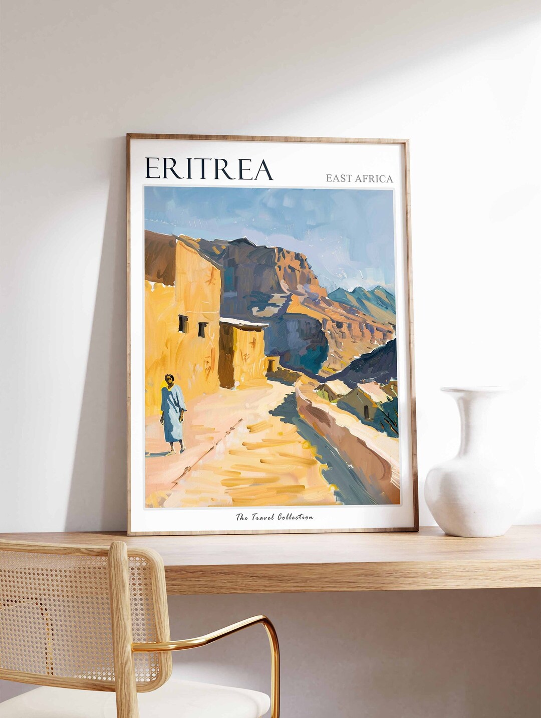 Eritrea Poster, Eritrea Print, Eritrean Travel Poster, Islamic Decor ...