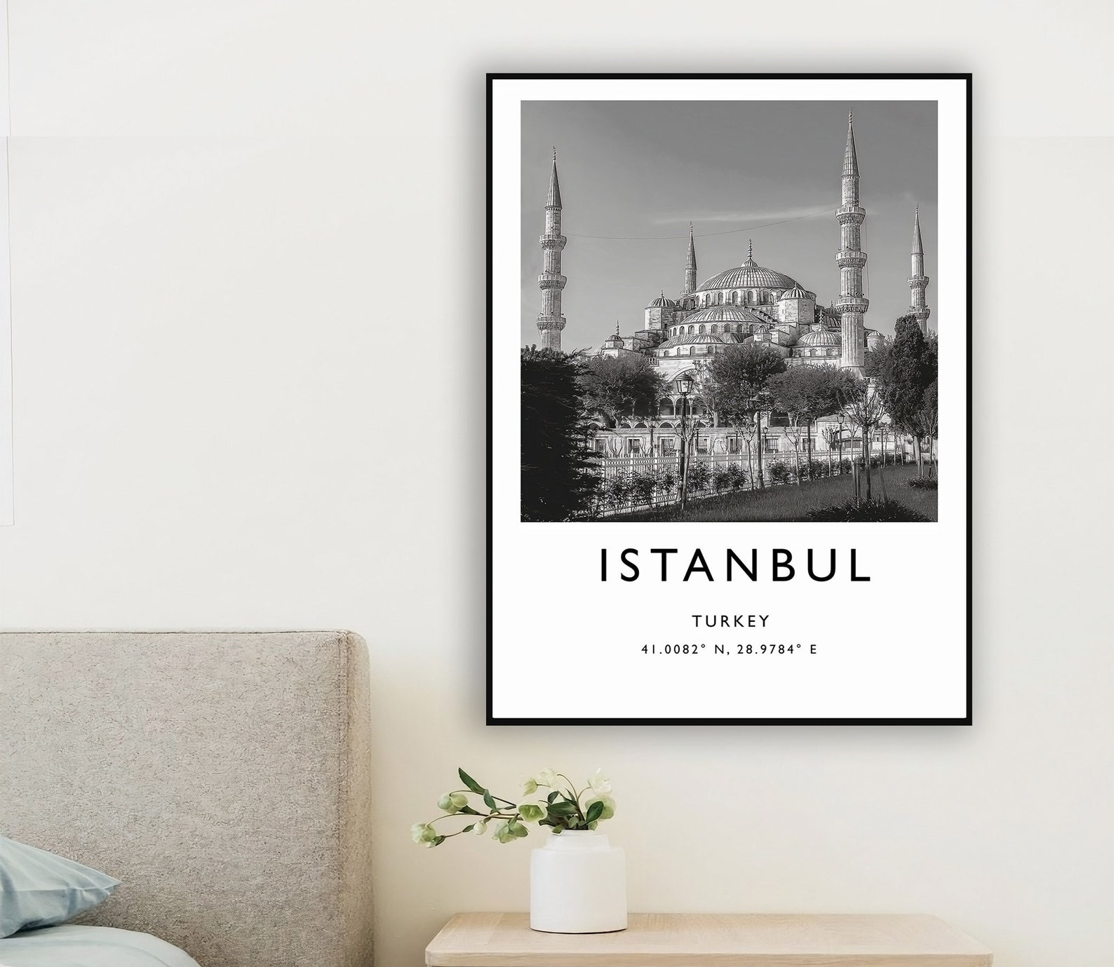 Istanbul Travel Print istanbul Travel Poster Turkey Poster | Etsy
